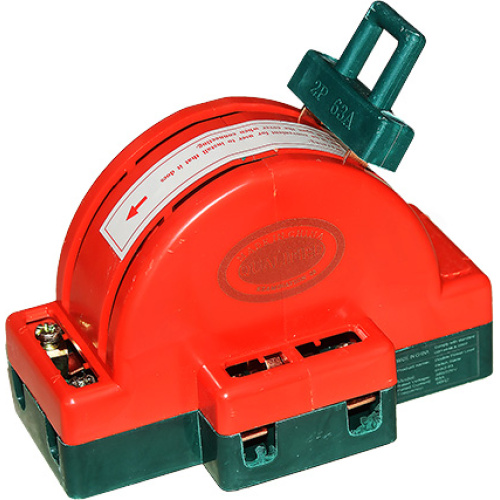 Transfer switch knife switch double pole double throw DPDT 2PDT 63A